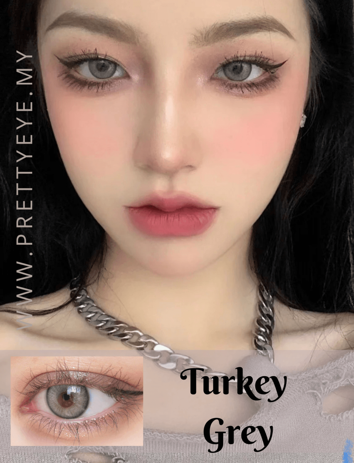 Turkey Grey 15mm 0-650 Power – Pretty Eye